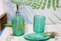 China 320 Ml Natural Marble SPA Collection Tumbler Toothbrush Holder 400ml Soap Dispenser Soap Tray Countertop Organizer for sale