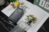 China 500Ml Capacity Transparent Glass Bottle For Soap Dispenser for sale