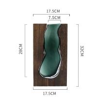 China H32cm Exquisite Vase Decor Decorative Flower Vase Elegant Entryway Centerpiece Coffee Table Decor with Sophistication for sale