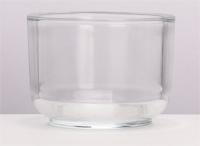 China 350ml Make Your Home Decor Shine With Glass Votive Candle Holders And Sturdy Base for sale