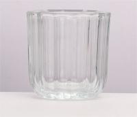 China 150ml Add A Touch Of Sophistication With Transparent Glass Votive Candle Holders for sale