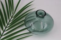 China H6cm Modern Transparent Glass Vase Decor for Holding Flowers Home Office Kitchen Decoration for sale