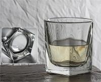 China 220ml Clear Whisky Glass Tumbler Water Cups for Cocktails Beverage Daily Use for sale