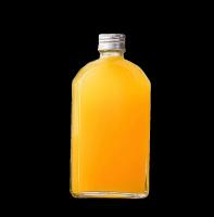 China 350ML Leak Proof Clear Glass Milk Bottles Dishwasher Safe Reusable for sale