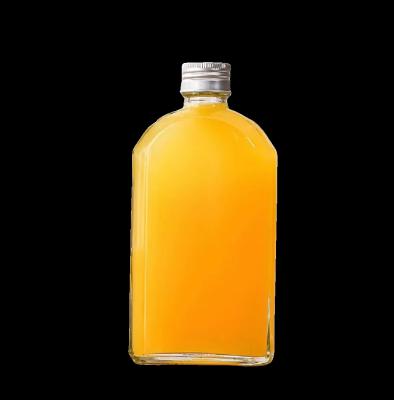 China 350ML Leak Proof Clear Glass Milk Bottles Dishwasher Safe Reusable for sale