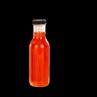 China 350ML Leak Proof Reusable Glass Milk Bottles Dishwasher Safe Clear Eco Friendly Storage Solution for sale