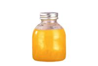 China 500ML Leak Proof Clear Glass Milk Bottles Reusable Dishwasher Safe for sale