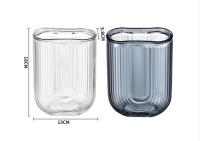 China H18cm Modern Glass Vase Decor Flower Holder Centerpieces for Living Room Kitchen Office for sale