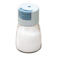 China 160ml Precise Control 0.5g Of Salt Transparent Glass Spice And Salt Shapers Kitchen for sale