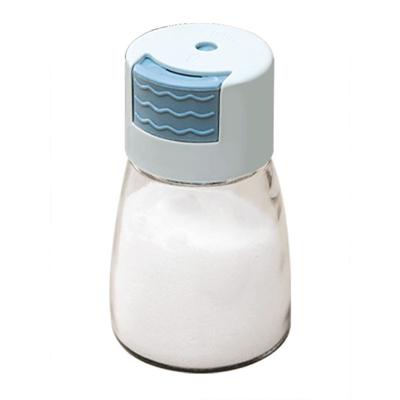 China 160ml Precise Control 0.5g Of Salt Transparent Glass Spice And Salt Shapers Kitchen for sale