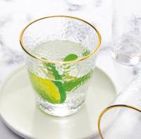 China Clear Glass Drinking Cup Set Perfect For Daily Enjoyment for sale