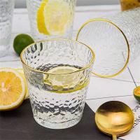 China Clear Glass Drinking Cup Set Perfect For Daily Enjoyment for sale