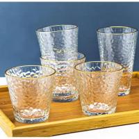China Clear Glass Drinking Cup Set Perfect For Daily Enjoyment for sale