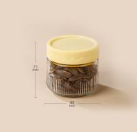 China 250ml Transparent Glass Jars with Customizable Logo Carton Packaging and Free Design Support for sale