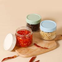 China 250ml Transparent Glass Jars with Customizable Logo Carton Packaging and Free Design Support for sale