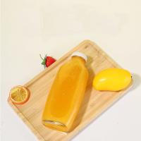 China 350ml Eco Friendly Clear Glass Milk Bottles Leak Proof Reusable for sale
