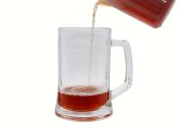 China 400 ML Hoshine Joy Clear Glass Drinking Cups for Daily Refreshment and Hydration for sale
