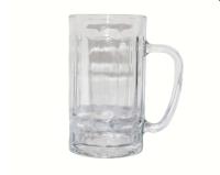 China 410 ML Glass Drinking Cups with Sturdy Design for Reusable Clear Sipping for sale