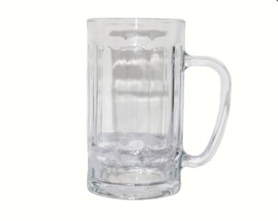 China 410 ML Glass Drinking Cups with Sturdy Design for Reusable Clear Sipping for sale