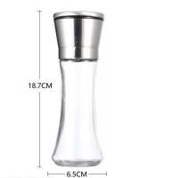 China H18.9cm Fillable 304 Stainless Spice Grinder Steel Grinder for Pepper, Cumin, Sea Salt for sale