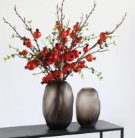 China H32CM Modern Kitchen Display Crystal Glass Vase With Stylish Design for sale