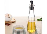 China 17 Oz Transparent Glass Olive Oil Bottle , Olive Oil Decorative Bottles for sale