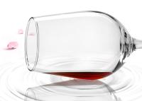 China 750ml Long Stem Wine Glasses , Crystal Stem Wine Glasses OEM Service for sale