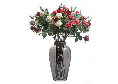 China Modern Glass Vase Simple Style Creative Geometric Shape Mouth Blowing Craft for sale