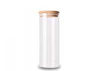 China 175ml 300ml Sealed Glass Jars Transparent Color Borosilicate Glass for sale