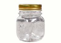 China Airtight Empty Glass Jars , Glass Bottles For Juice Storage Clear Color for sale