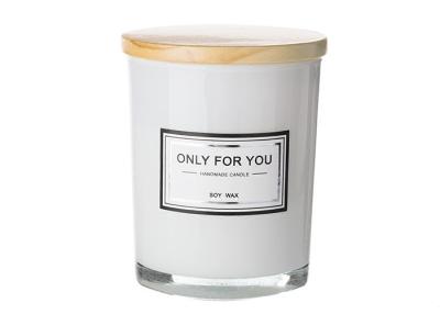 China 7 Oz Clear Glass Cylinder Candle Holder Environmental Protection for sale