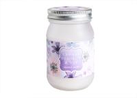 China Large Frosted Glass Candle Holder Lead - Free Glass Unique Design for sale