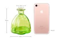 China Colored Decorative Glass Vases , Large Clear Glass Vase OEM Service for sale
