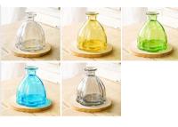 China Colored Decorative Glass Vases , Large Clear Glass Vase OEM Service for sale