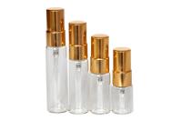 China 2 Oz Cosmetic Glass Bottles / Cosmetic Pump Bottles Cylindrical Shape for sale