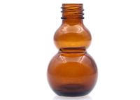China Brown Cosmetic Glass Bottles , Amber Glass Cosmetic Jars OEM Service for sale