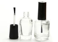 China Small Cute Clear Cosmetic Bottles Clear Color Plastic Screw Cap for sale