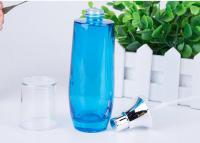 China Blue High Grade Glass Toiletry Bottles 30g 50g 40ml 100ml 120ml for sale