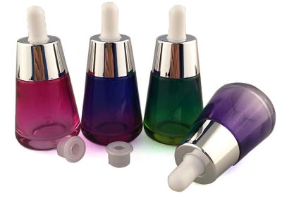 China 1 Oz Cosmetic Glass Bottles , Eco Friendly Cosmetic Containers Screw Cap for sale