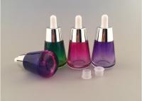 China 1 Oz Cosmetic Glass Bottles , Eco Friendly Cosmetic Containers Screw Cap for sale