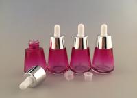 China 1 Oz Cosmetic Glass Bottles , Eco Friendly Cosmetic Containers Screw Cap for sale