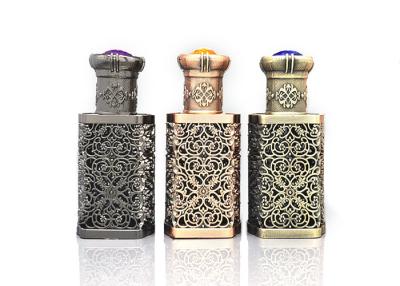 China Decorative Glass Perfume Bottles 10ml Flat Shape Fashionable Appearance for sale