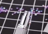 China Mini Square Cosmetic Glass Bottles , Colored Glass Toiletry Containers for sale