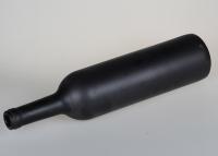 China Black Frosted Wine Bottles Fashionable Appearance OEM ODM Service for sale