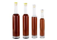 China Custom Empty Glass Wine Bottles With Cork High Grade Modern Design for sale