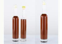 China Custom Empty Glass Wine Bottles With Cork High Grade Modern Design for sale