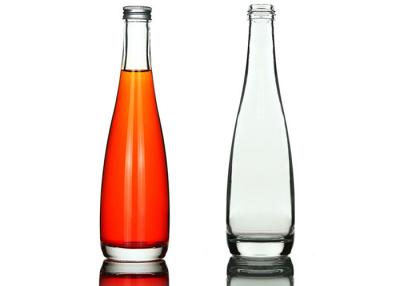 China 330ml 500ml Glass Whiskey Bottle / Elegant Clear Glass Wine Bottles for sale