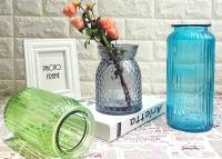 China Modern Decorative Glass Vases / Large Decorative Clear Glass Vases for sale