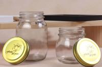 China Transparent Round Large Sealable Glass Jars 170ml 300ml 500ml 1000ml for sale