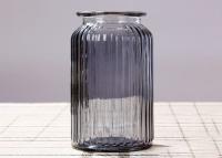 China Wedding Decorative Glass Vases / Glass Flower Vases Elegant Feature for sale